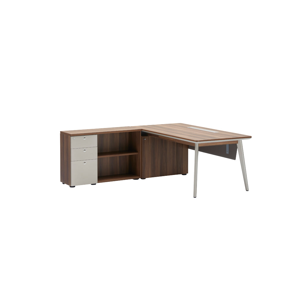 L-shaped Desk – Fursys